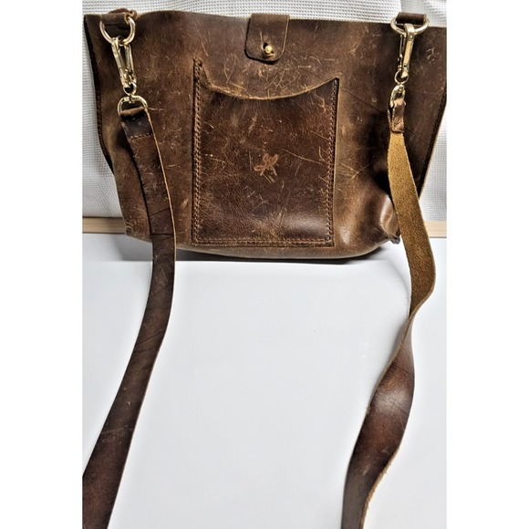New Look | Bags | Handmade Deluxe Rugged Look Leather Tote Bag Shoulder ...